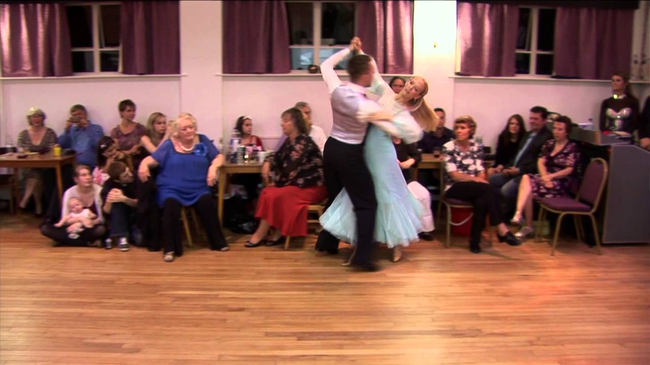 James & Kelly Foxtrot - Dizzyfeet Dancing @ Poveys Grand Opening - YouTube