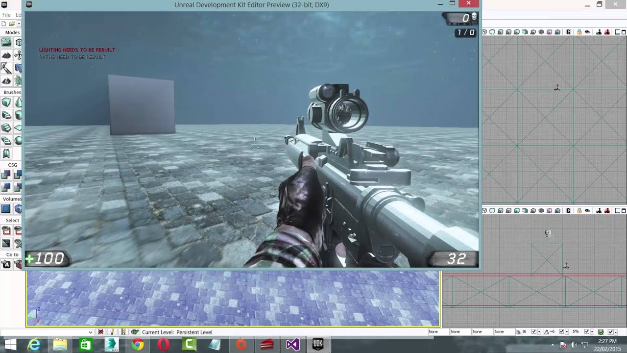 UDK ZOMBIE FPS Pawn TakeDamage(WIP) - YouTube