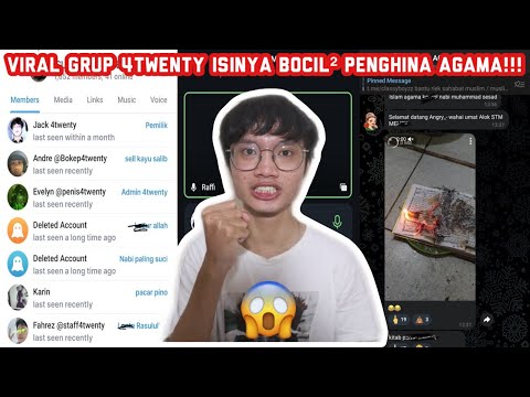 VIRAL TWITTER GRUP TELEGRAM 4TWENTY YANG ISINYA BOCIL TOXIC!!!