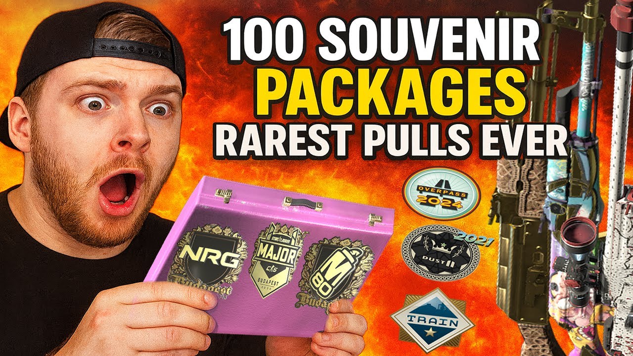I OPENED 100 SOUVENIR PACKAGES AND GOT THE RAREST PULLS EVER… THIS IS ...