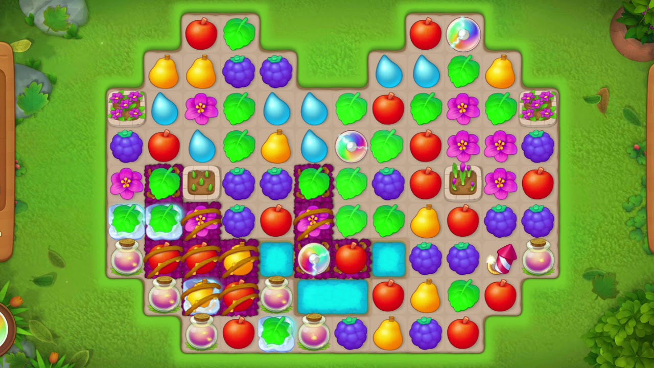 Gardenscapes Level 388 - YouTube