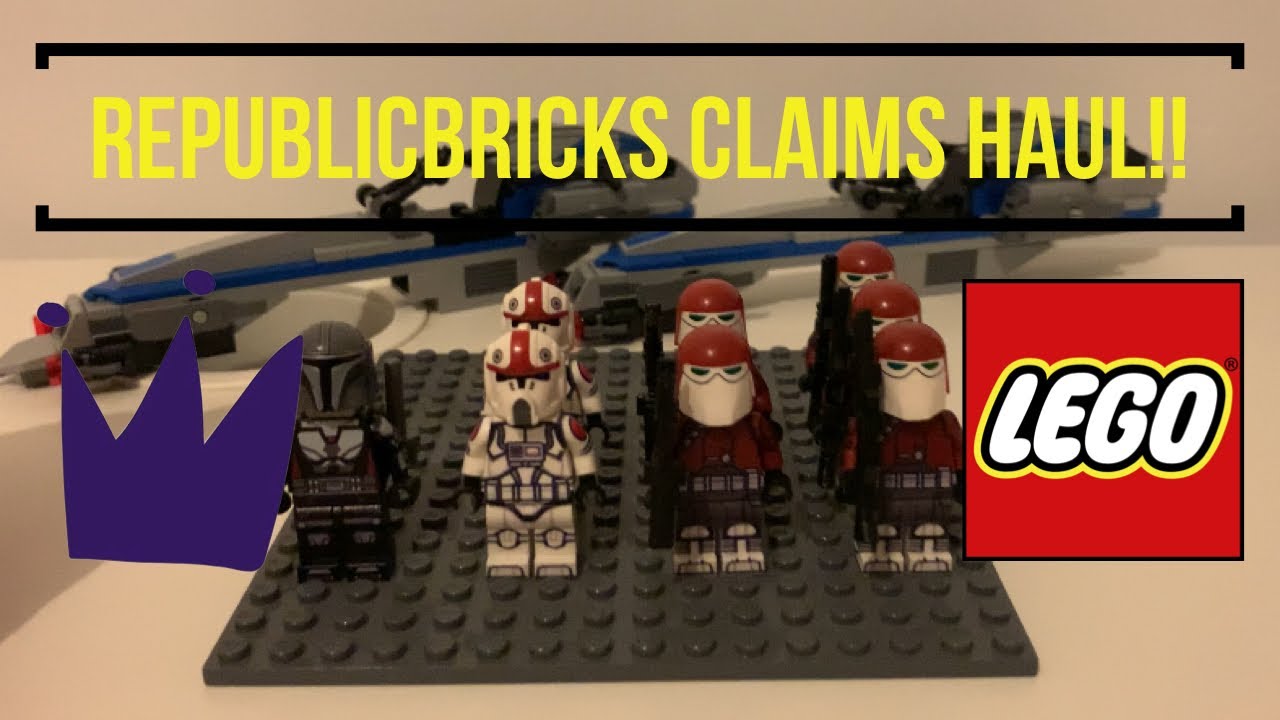 REPUBLICBRICKS CLAIM HAUL!! - YouTube