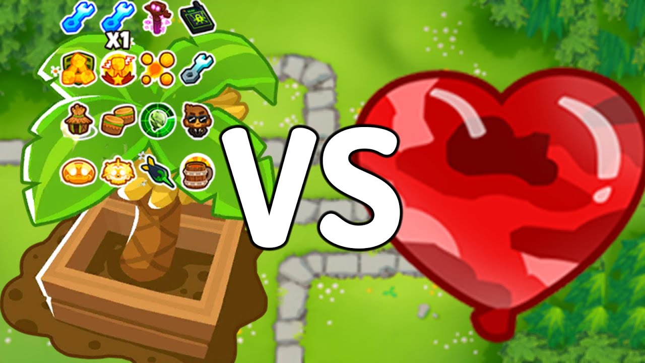 God Boosted Farm VS. Camo Regrow Red Bloon - YouTube