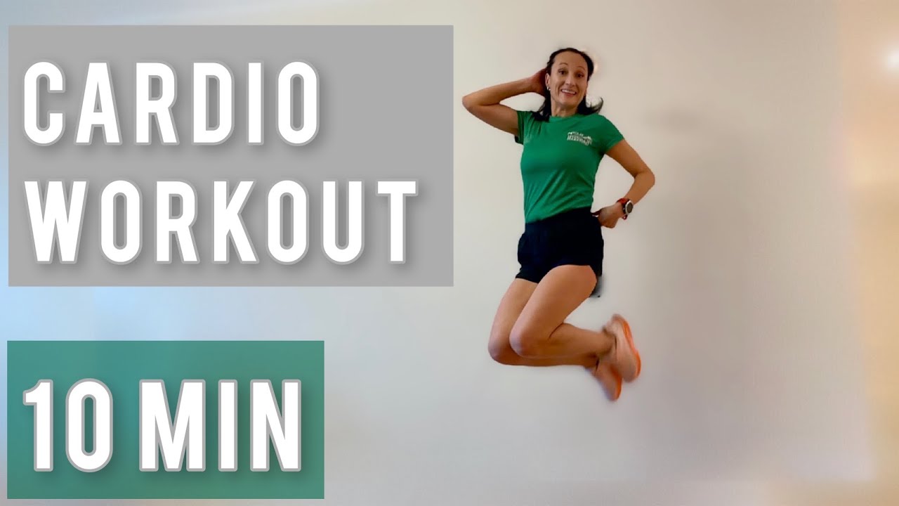 10 MIN CARDIO WORKOUT / FAT BURNING / HIIT / No Equipment / Workout At ...