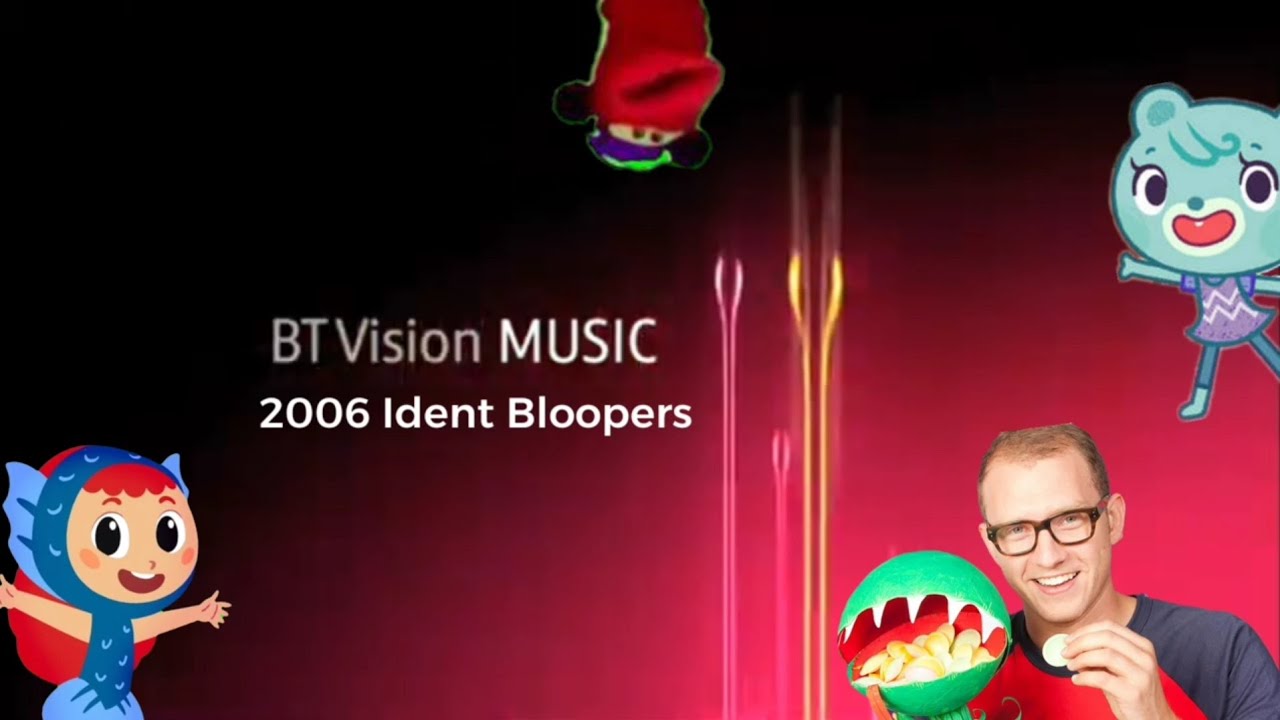 BT Vision Music 2006 Ident Bloopers - YouTube