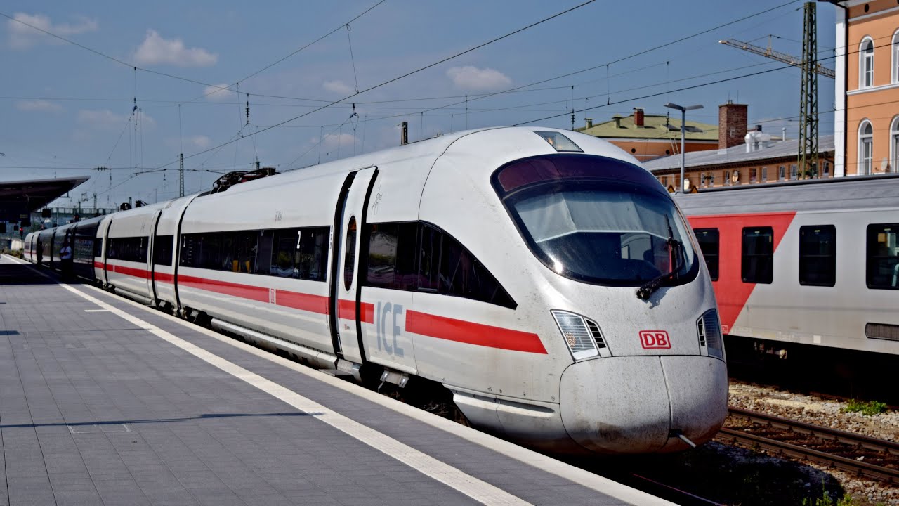 DB ICE 23 (Dortmund Hbf Wien Hbf) - Passau Hbf - YouTube