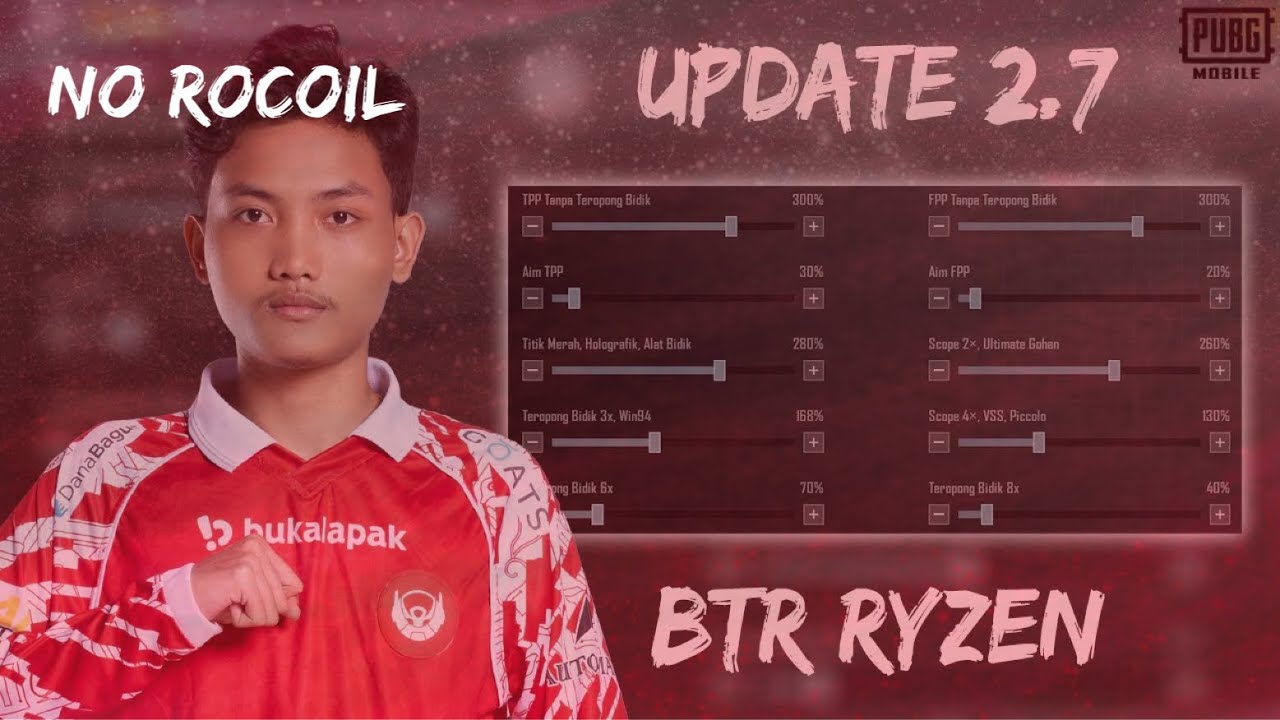 SENSIVITAS BTR REYZEN TERBARU ( 2023) || NO RECOIL || IPHONE 8+ - YouTube