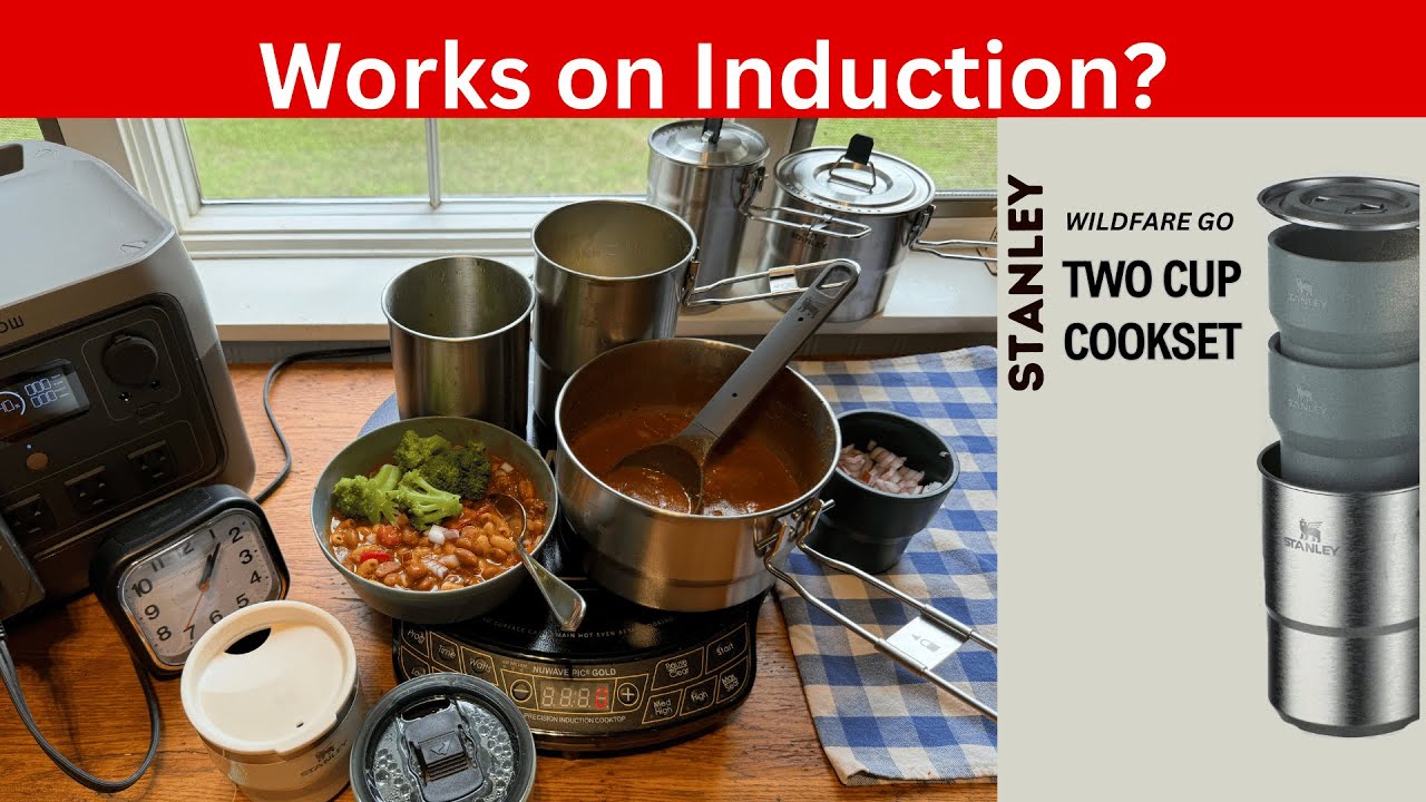 The Stanley Two-Cup Cookset - Does it work using Induction? | Tested ...