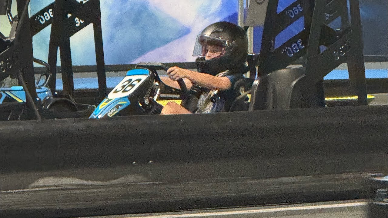 Go kart racing at elevate - YouTube