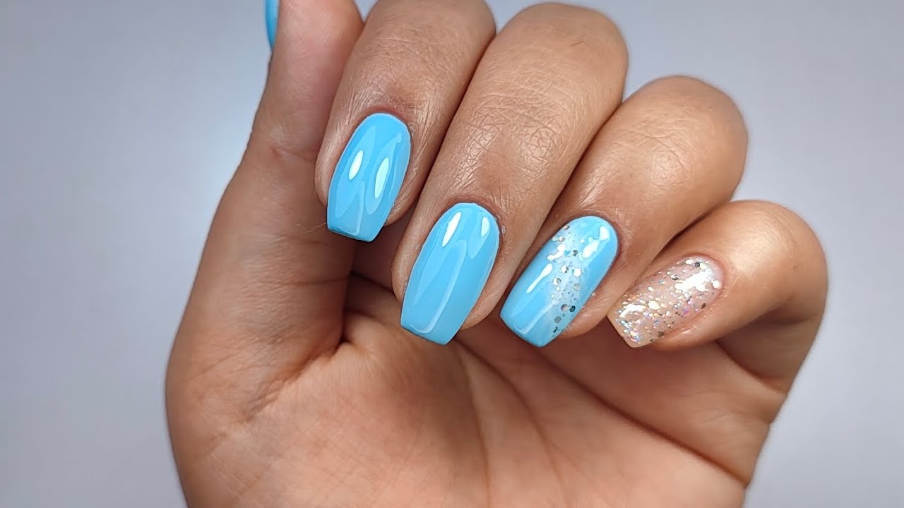 Nails Art Design 💅🏻 Nail gel tutorial - YouTube