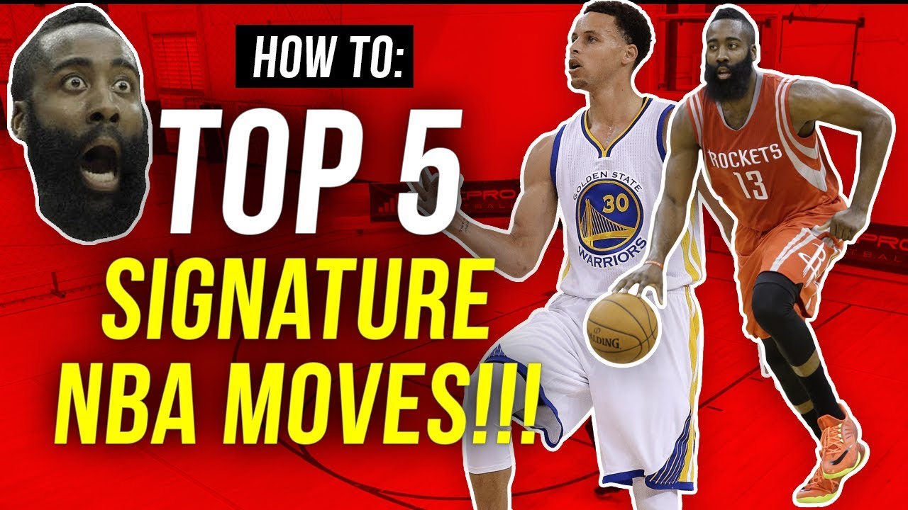How to: TOP 5 NBA Signature Moves!!! - YouTube