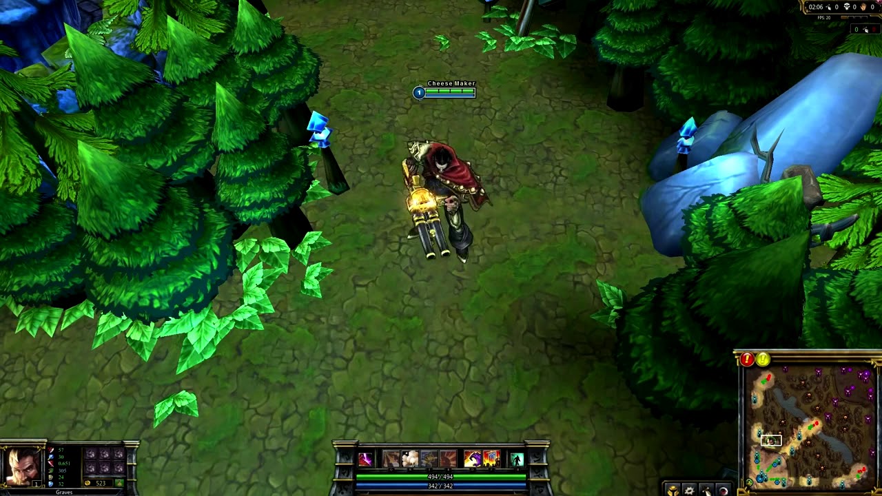 Graves Emotes League of Legends - YouTube