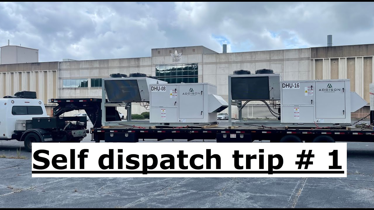 Self dispatch trip # 1 - Learning to self dispatch my Hotshot truck ...