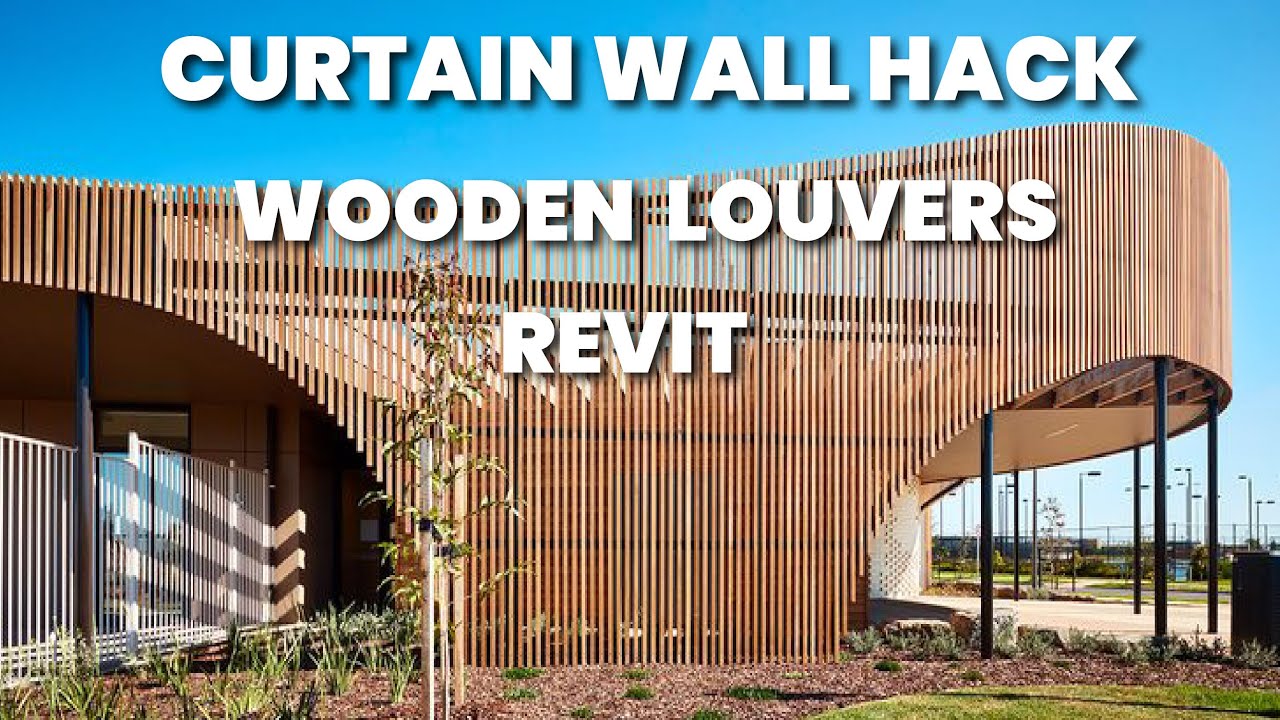 Master Wooden louvers in Revit Like a Pro! - YouTube