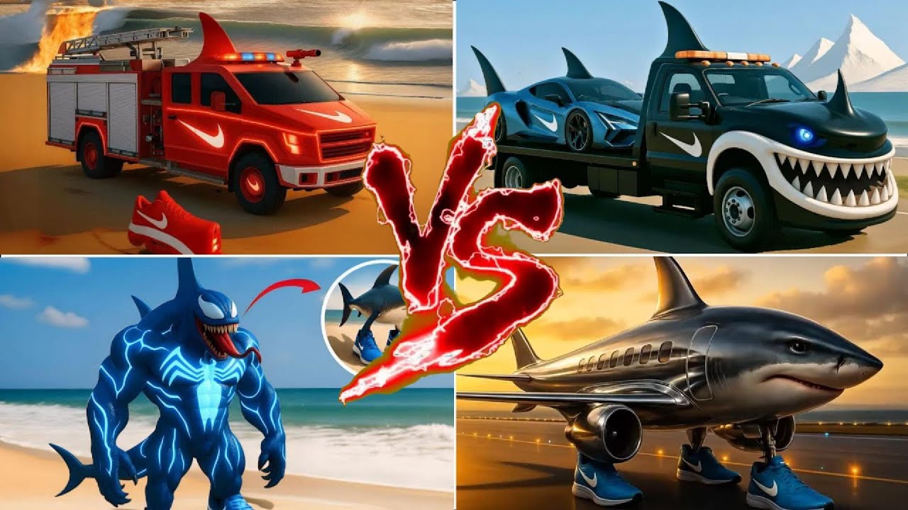 Brainrot Extinction Venom 🆚 fire truck 🆚 Brainrot parade EXE - Tiles ...