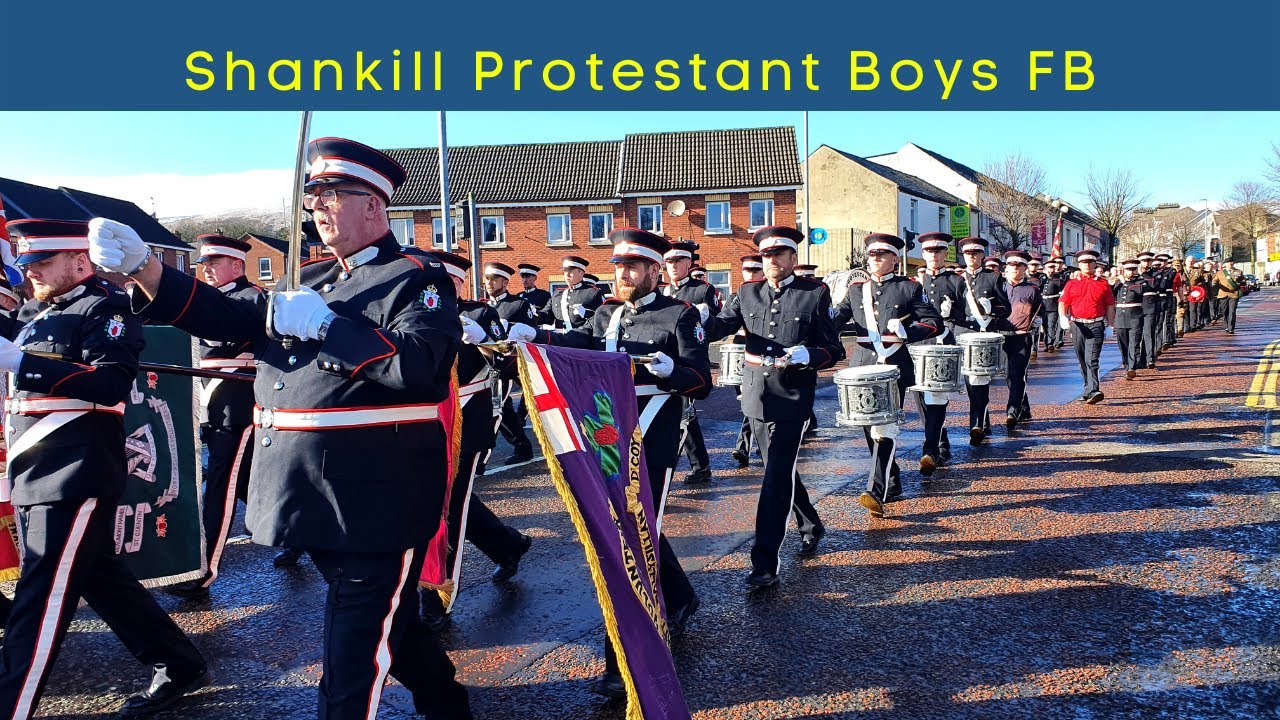Shankill Protestant Boys FB with 1st Shankill Somme Association, 19th ...
