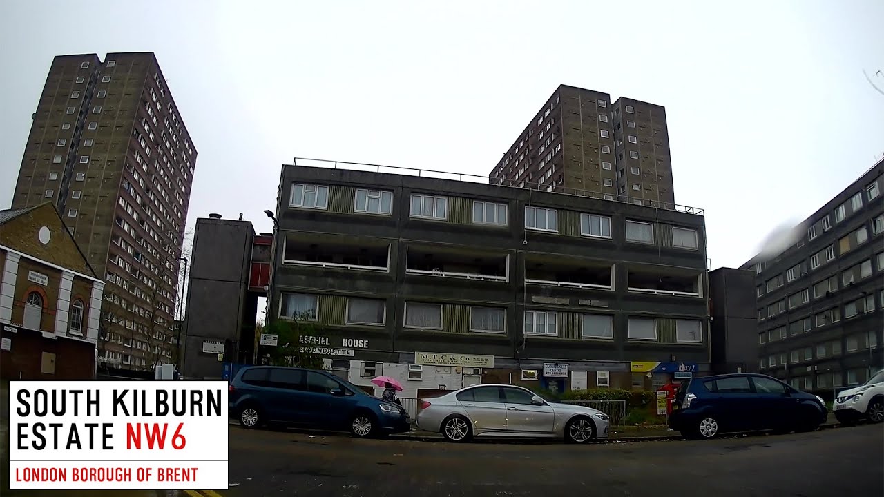 A Drive Through London South Kilburn Estate - YouTube