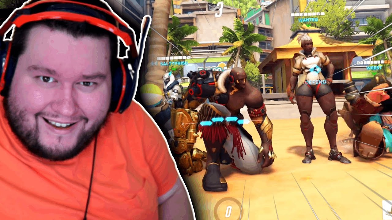 Flats, Frogger and Saltyphish take a beach vacation in the enemy spawn ...