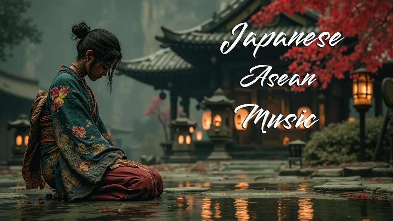 Peaceful Beautiful Japanese Meditation Music Temple Garden Relaxation ...