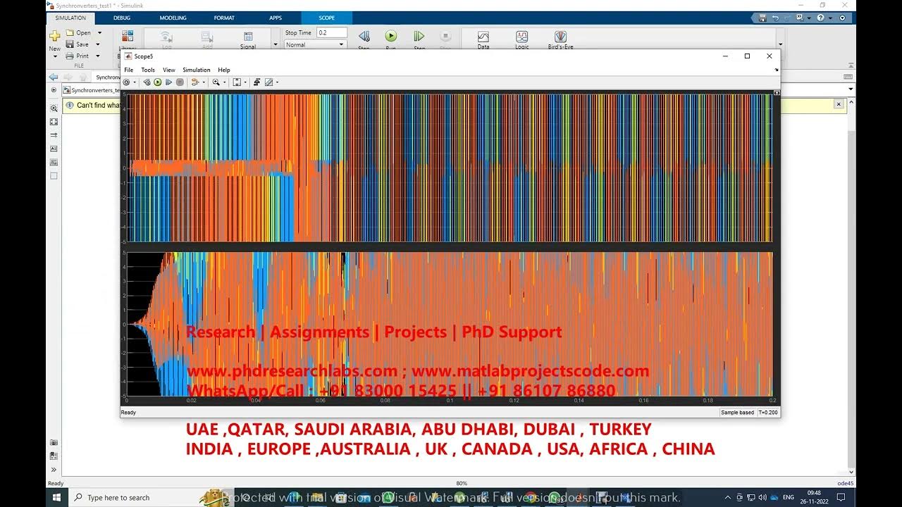Virtual synchronous generator VSG Inverter control technology MATLAB SIMULINK SIMULATION - VSG ...