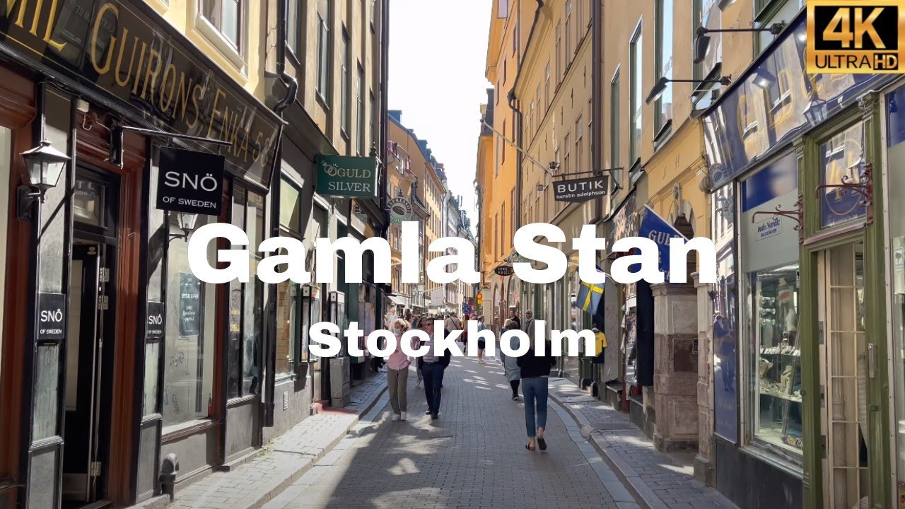 Old Town, (Gamla Stan) Stockholm,Sweden 🇸🇪 Walk, [4K HDR] - YouTube