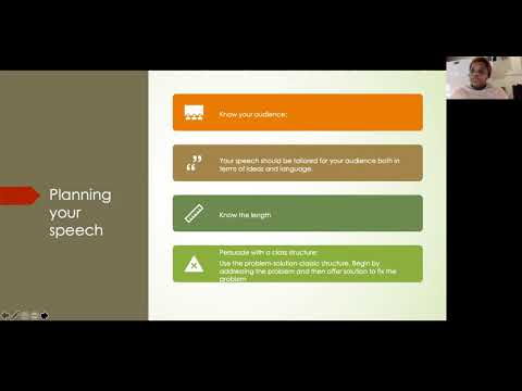 Grade 11 Transactional Writing ( Writing and presenting a speech) - YouTube
