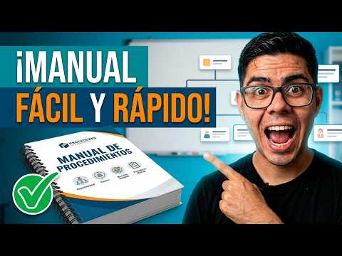 La guía definitiva para Crear Manuales de Procedimientos