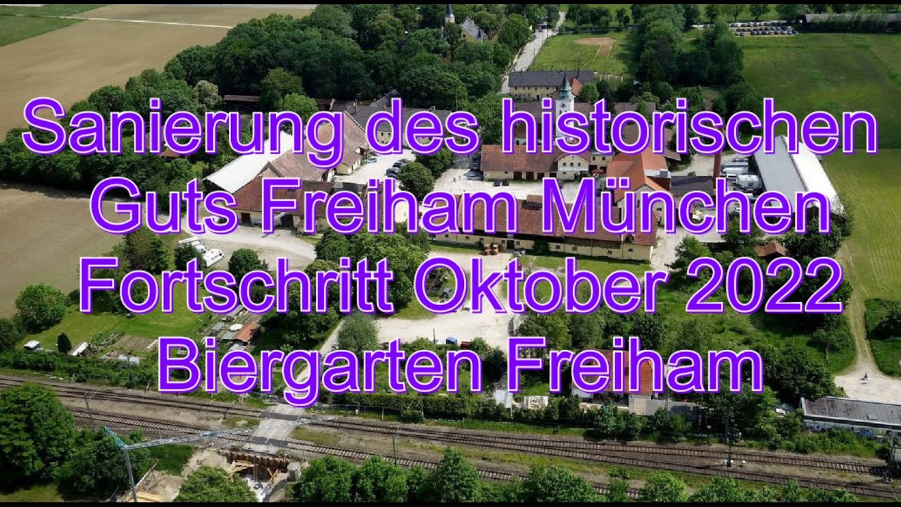 Sanierung historisches Gut Freiham München - Biergarten Freiham V03 ...