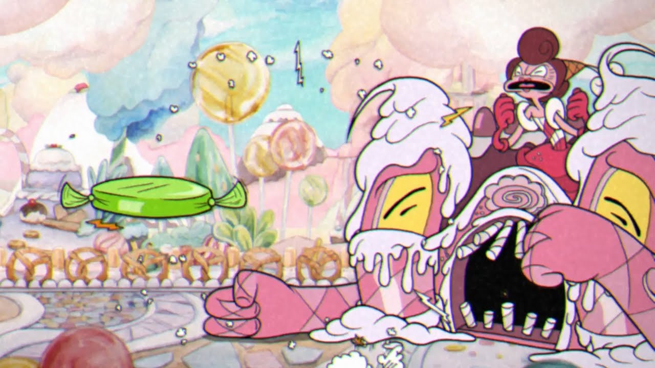 WELCOME TO CANDYLAND | Cuphead part 3 - YouTube