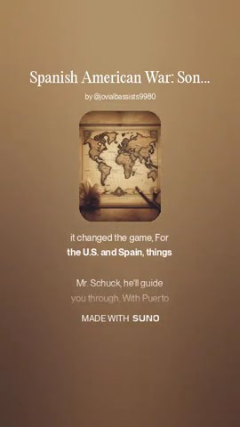 Spanish American War Song of History - YouTube