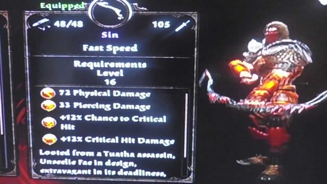 Kingdoms of Amalur : Rare weapons part 2 - YouTube
