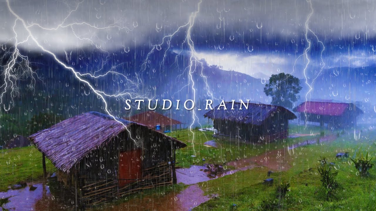 30 MINUTES Soft Rain in the afternoon, Rain Sounds for Sleeping ...