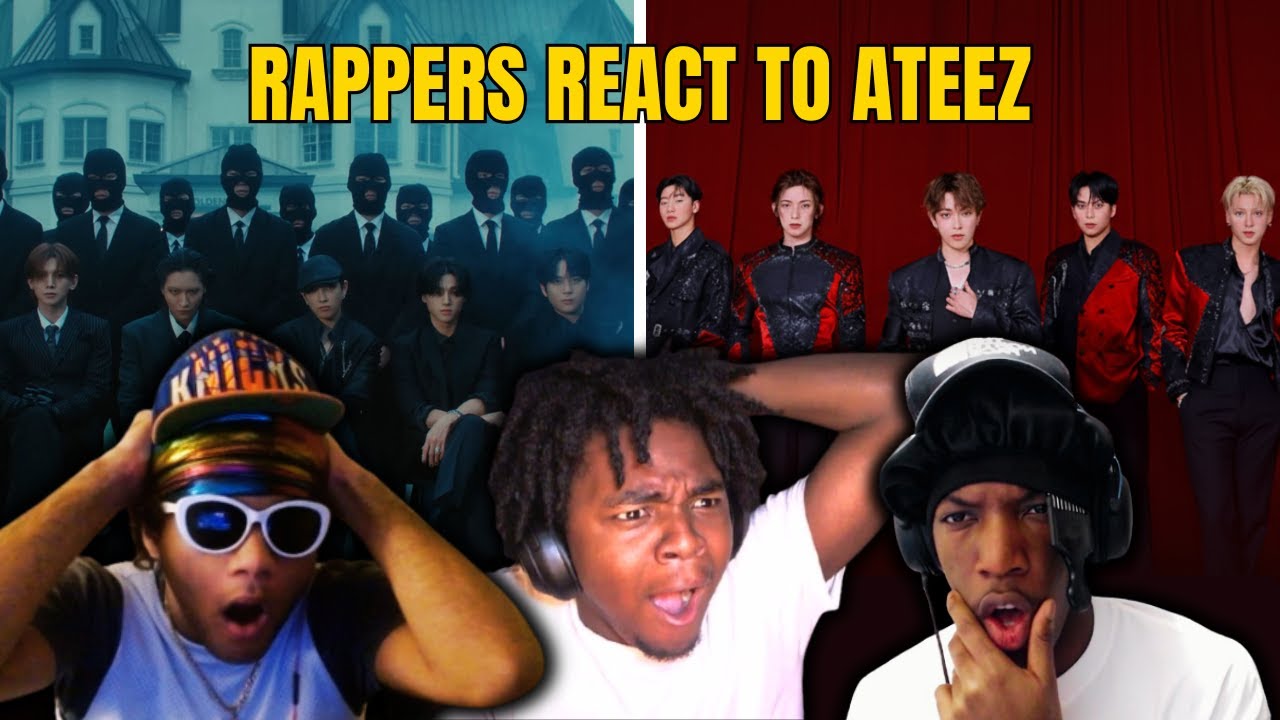 RAPPERS REACT TO ATEEZ FOR THE FIRST TIME "Ice On My Teeth" & "In Your ...