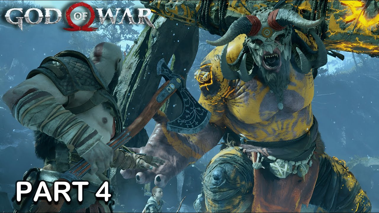 GOD OF WAR PART 4 | Lava Troll Boss Fight 🔥😱 | What’s Behind That Door ...