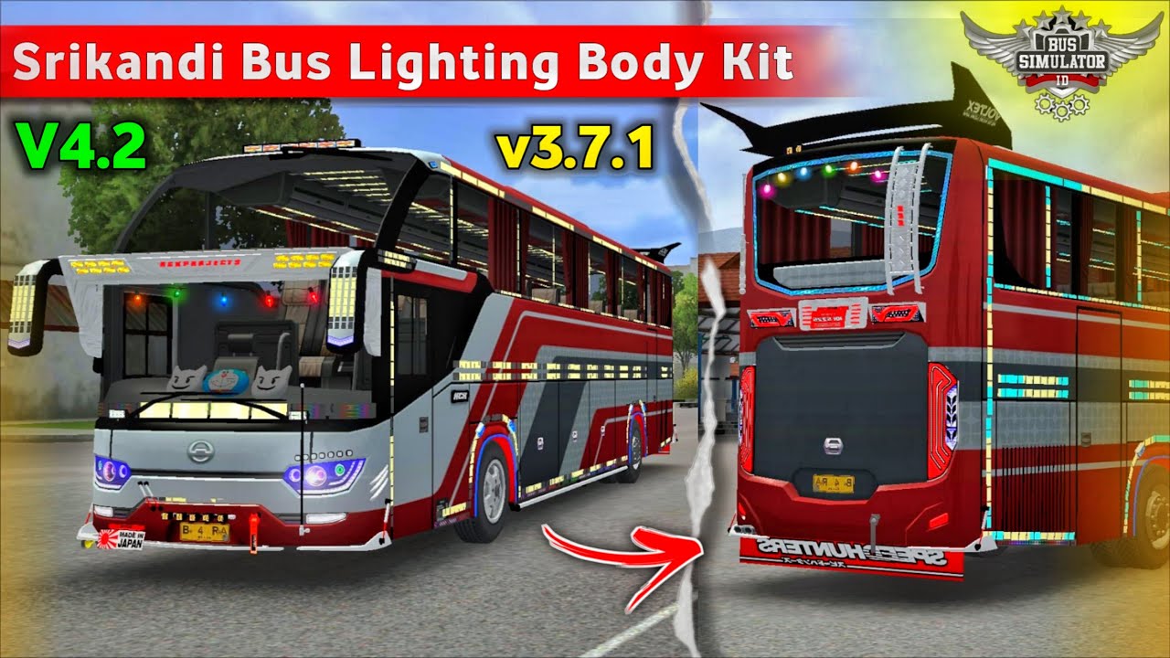 Srikandi Bus Lighting Body Kit File | V4.2 / v3.7.1 Update - New Body ...