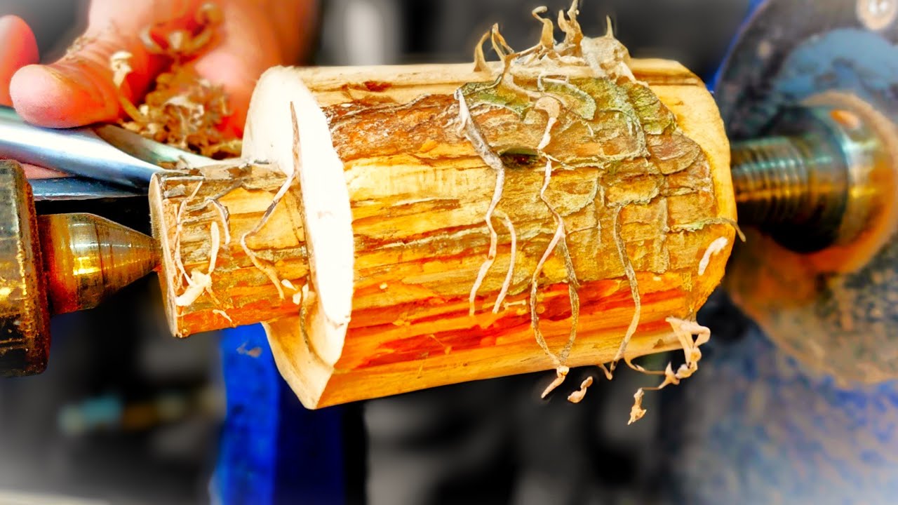 Woodturning - Create the most beautiful wood object - YouTube