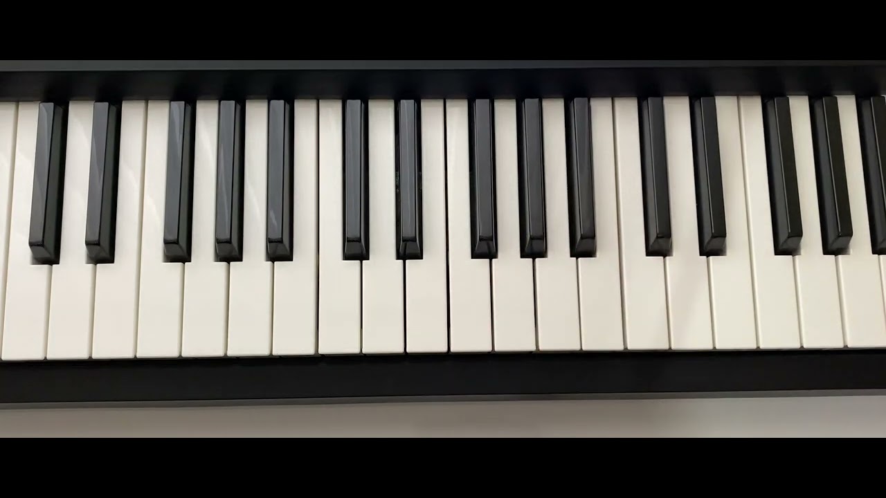 New World Theme by Dvorak piano tutorial - YouTube