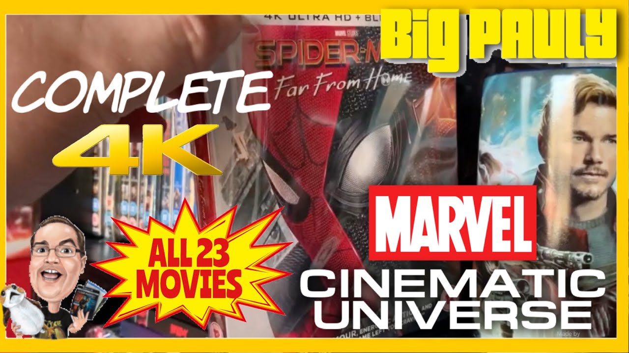 My Complete Marvel Cinematic Universe ’MCU’ 4k UHD Collection - YouTube