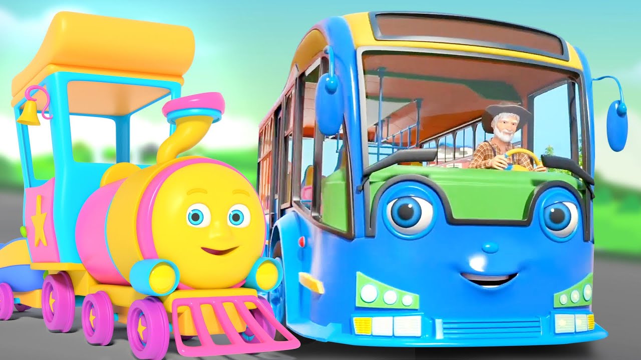 Transport Song, Vehicle Rhyme And Kids Song by Huffy Puffy Train - YouTube