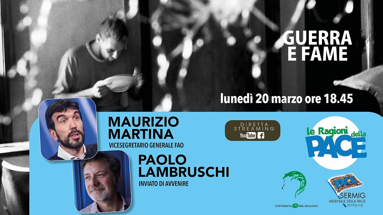 Maurizio Martina e Paolo Lambruschi al Sermig - Università del Dialogo ...