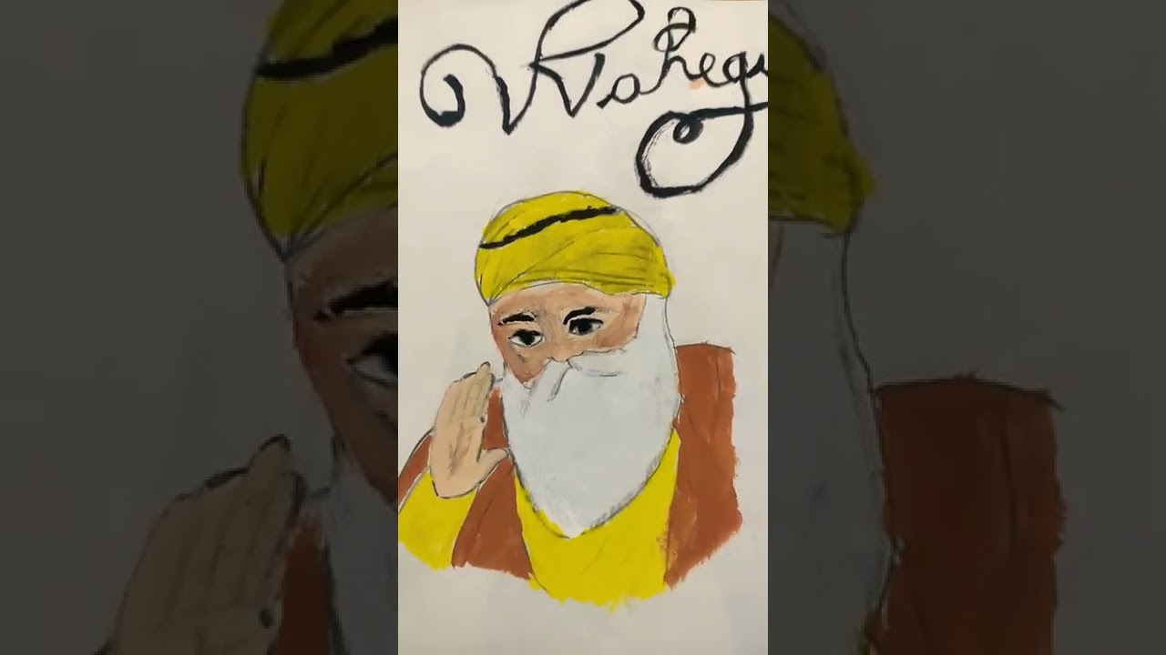 waheguru drawing - YouTube