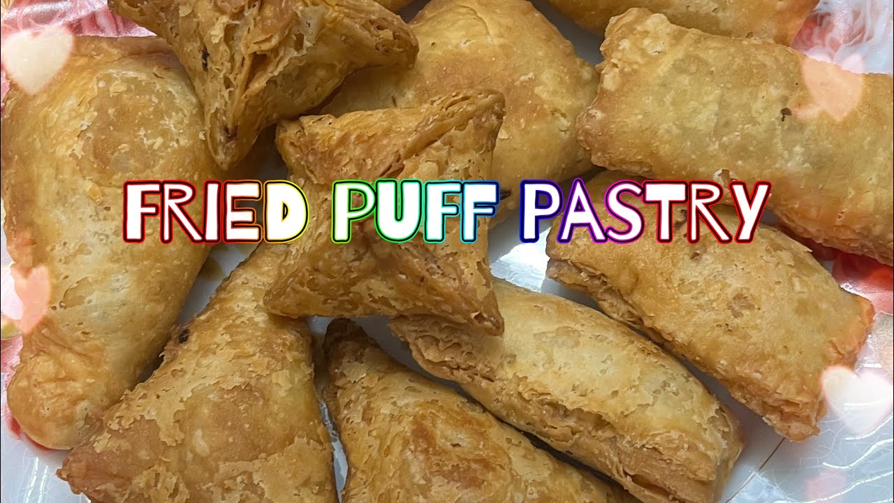 Fried Puff Pastry recipe Ramzan special | Chicken puff pastry | फ़्राइड ...