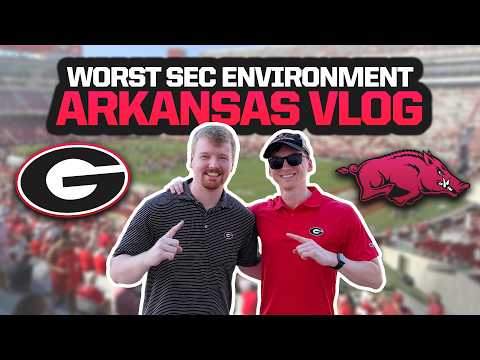 The WORST SEC Environment I've Ever Seen | UGA vs Arkansas Vlog