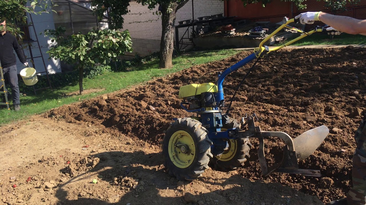 malotraktor Agzat PA 100 orba - YouTube