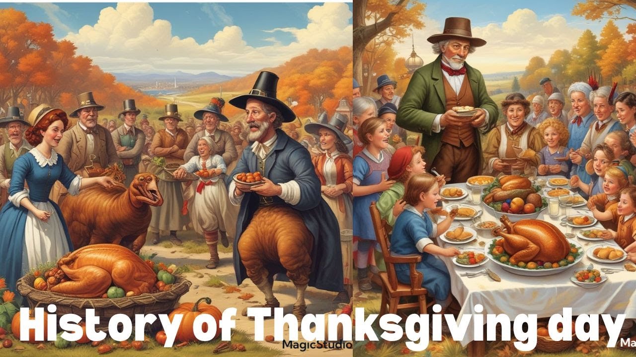 History of Thanksgiving Day | Thanksgiving story#kidstory#kids # ...