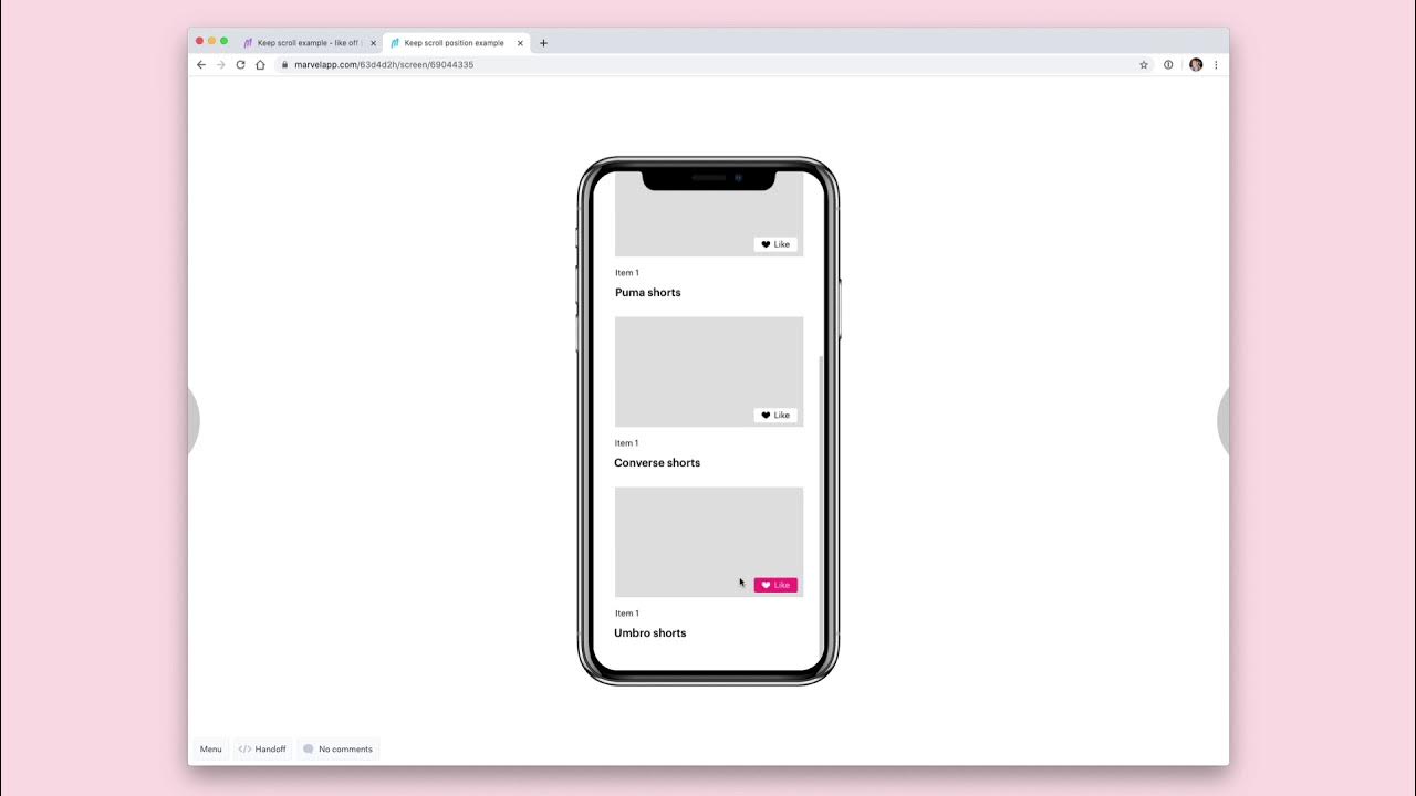 How to use keep Scroll Position - YouTube