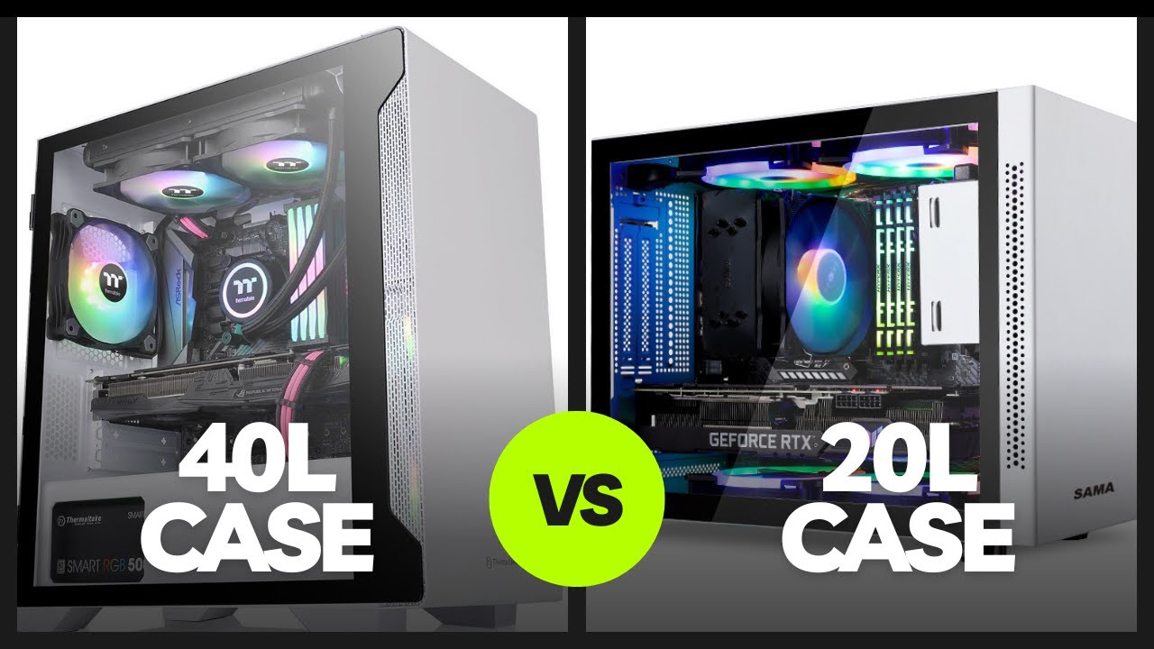 SAMA IM01 Size Comparison with S100 Thermaltake - YouTube