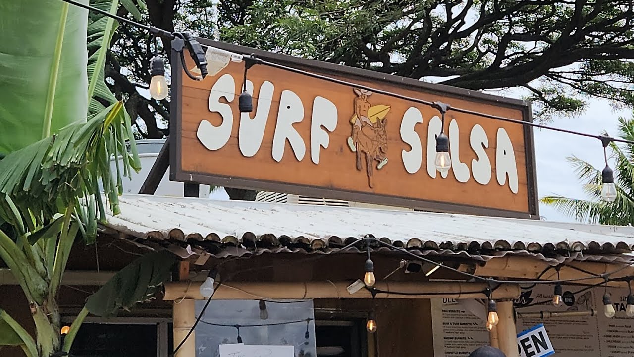 Surf and Salsa..the best mex on island - YouTube