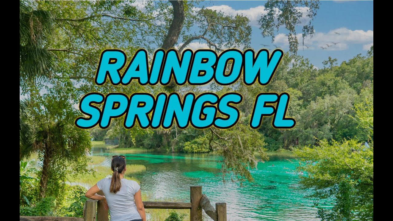 así es un rio natural en el centro de la florida Rainbow Spring state ...