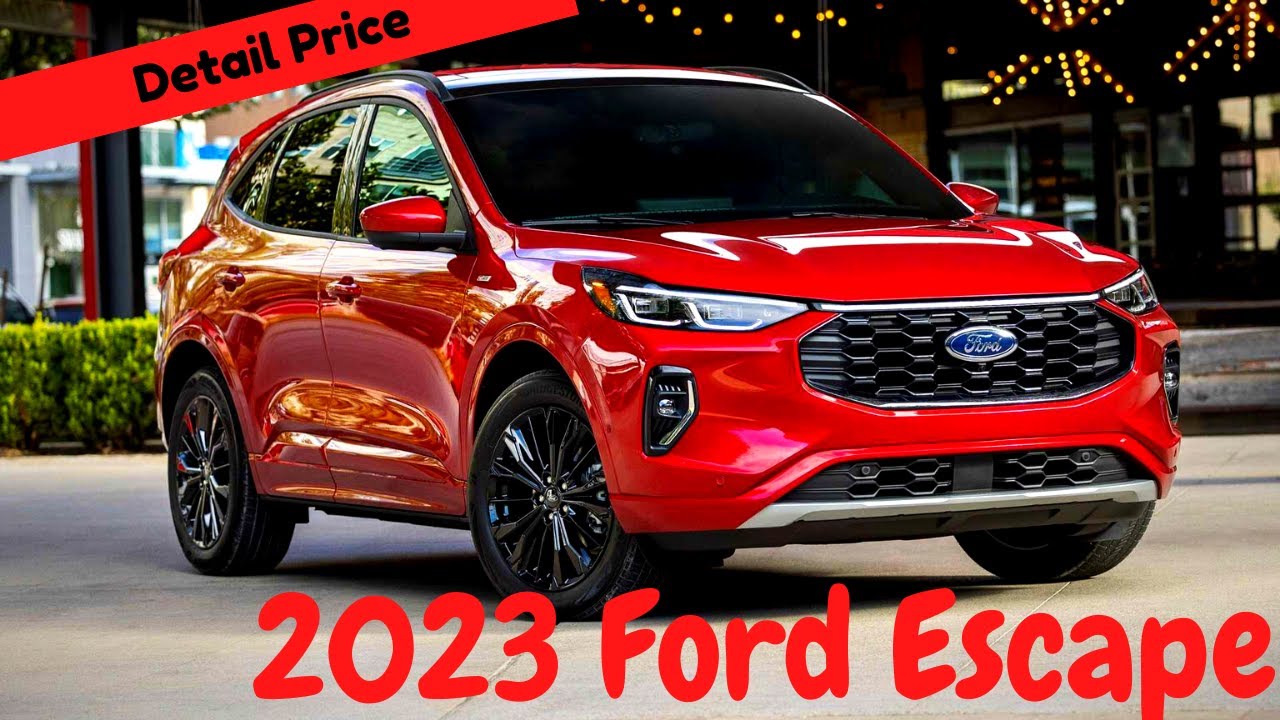 Fascinating 2023 Ford Escape Trim Levels Images